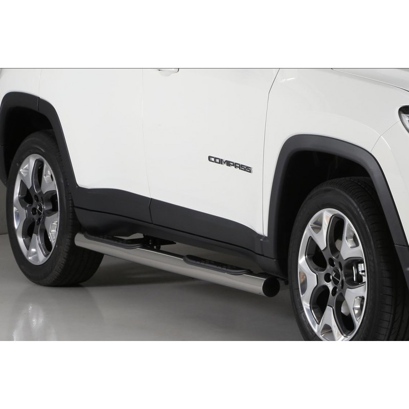 Sidesteps chrom Jeep Compass (MX) Variante 2 Vmaxx - Calonder Online
