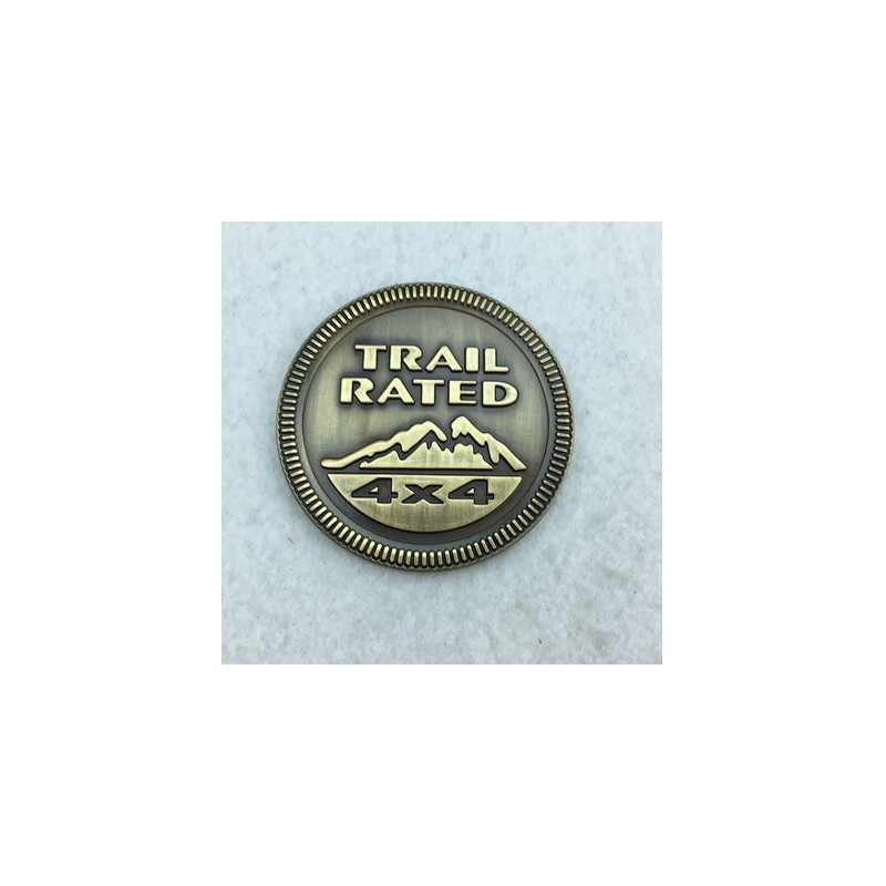 Emblem "Trail Rated" in divesen Farben - Calonder Online